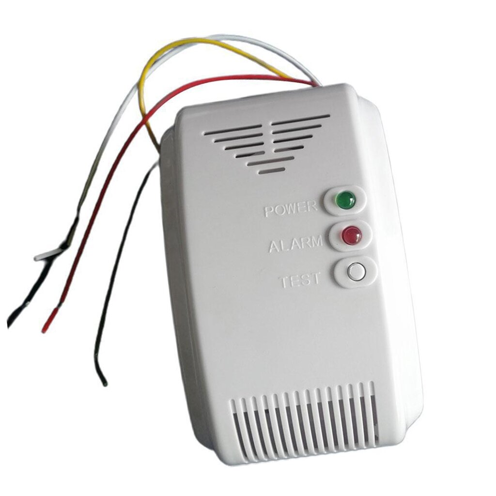 12V LPG Пропан Детектор Утечки Природного Газа Датчик Сигнализации Высокочувствительный Газовый Тестер для Безопасности Дома на колесах Морского Транспортного Средства