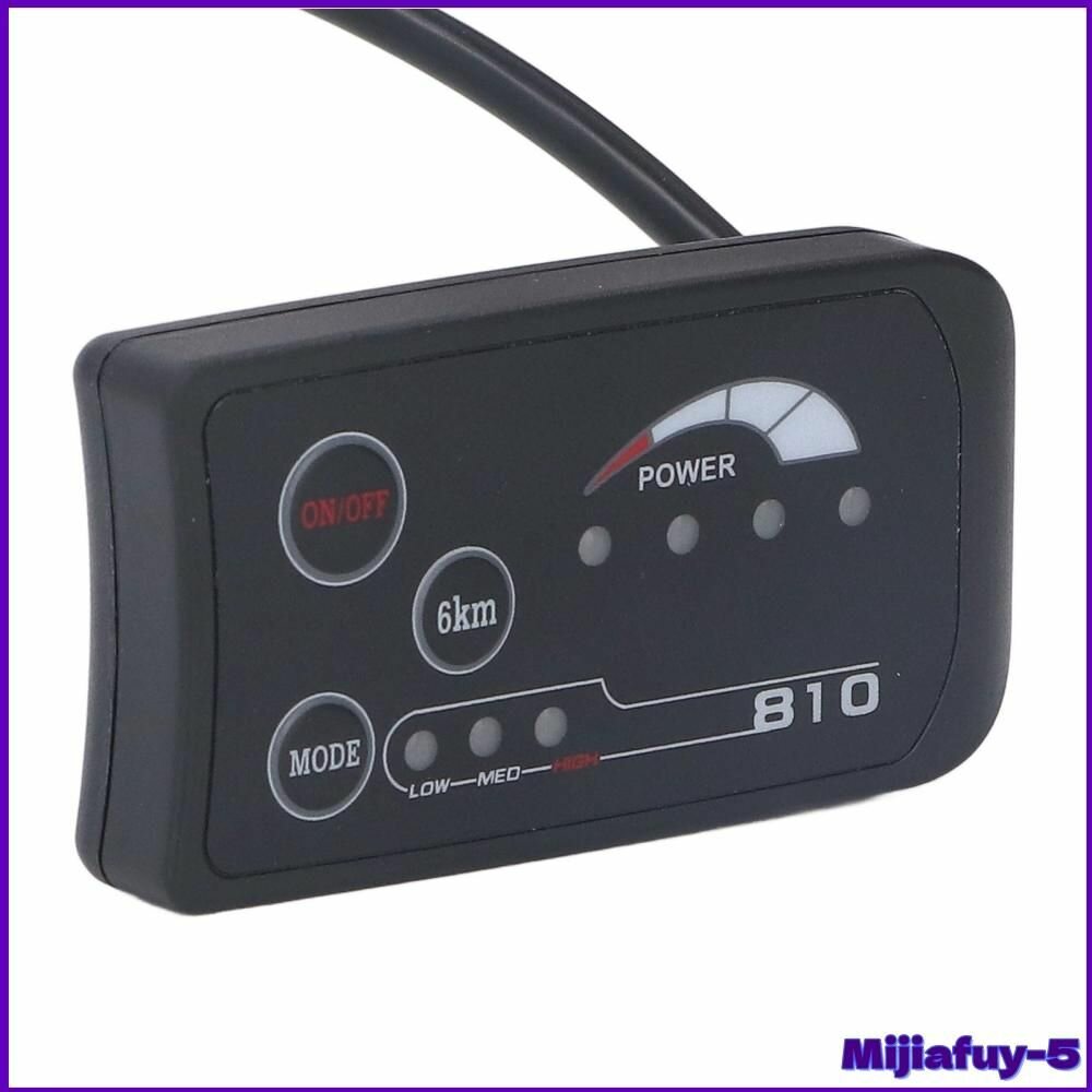 36V 48V LED экран S810 панель для электрического велосипеда, многофункциональный, водонепроницаемый, для модификации