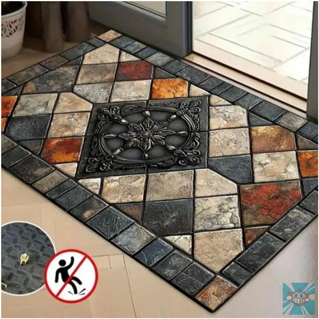 Коврик прикроватный 60x90 см