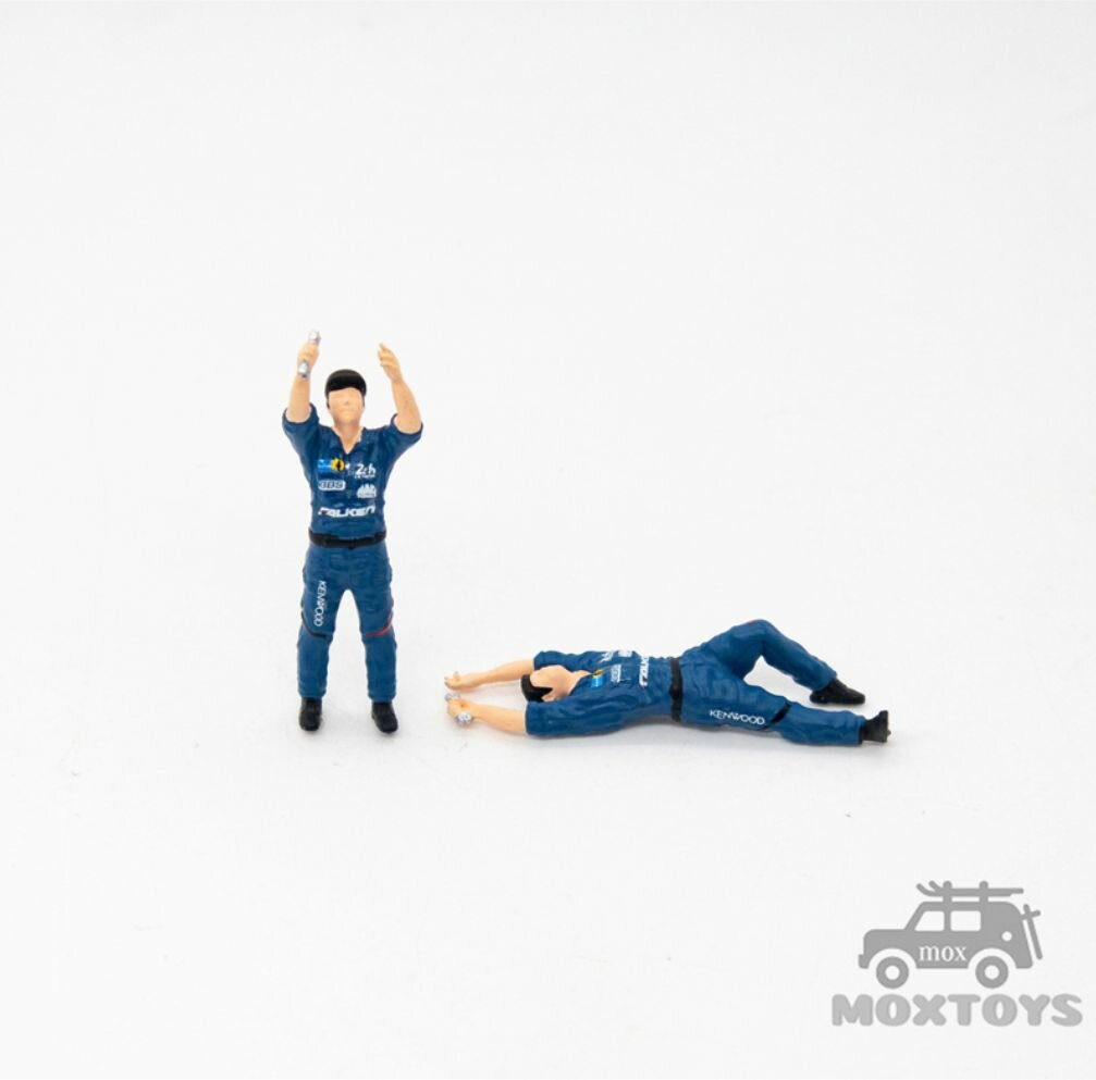 Коллекционные фигурки BSC 1:64 Maintenance worker figure Diorama B