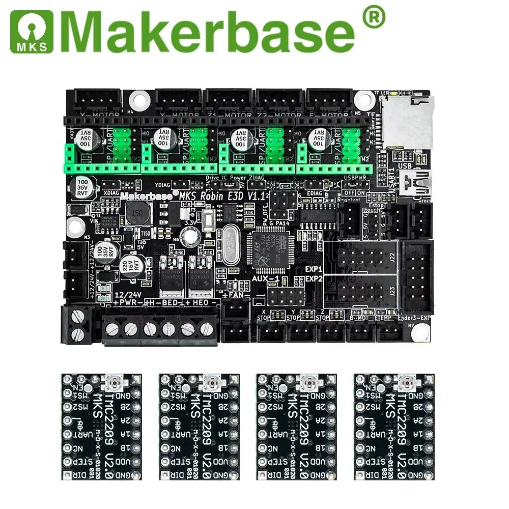 Makerbase MKS Robin E3D V1.1, Цвет: E3D-4pcs 2209