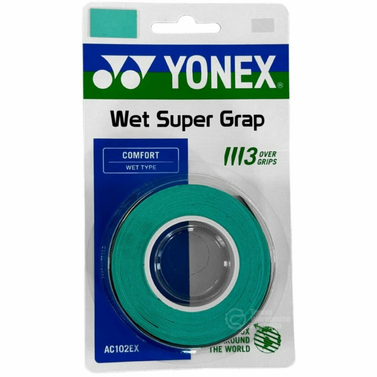 Намотка Yonex Wet Super Comfort 3шт мятная