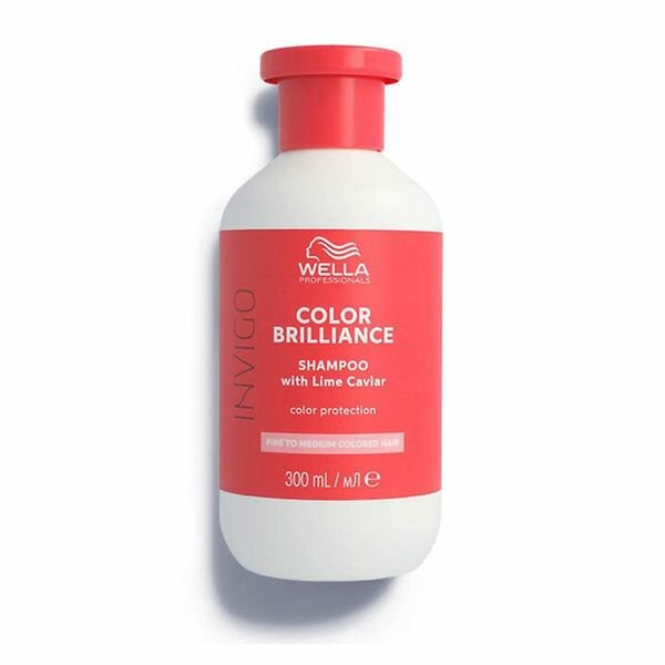 Wella Professionals Шампунь для защиты цвета окрашенных нормальных и тонких волос Invigo Color Brilliance Fine/Normal, 300 мл