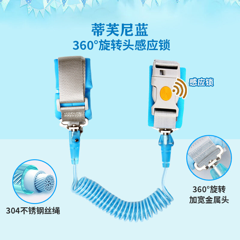 Горячая распродажа по специальной ценеДетский ремешок против потери, защитный браслет для малышей, детский страховочный ремешок с замком, светоотражающий ремешок для улицы.