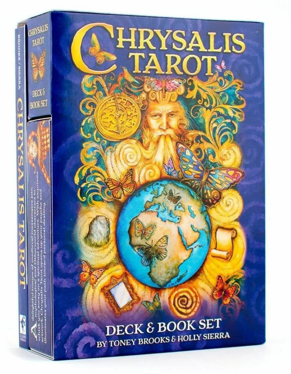 Карты Таро "Chrysalis Tarot Deck Book Set" US Games / Набор книг и колода Хризалис 63405