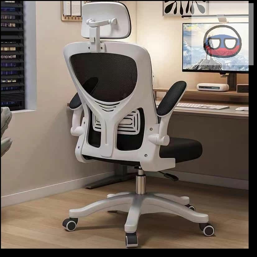 Игровое компьютерное кресло, белое Красивый цвет I351