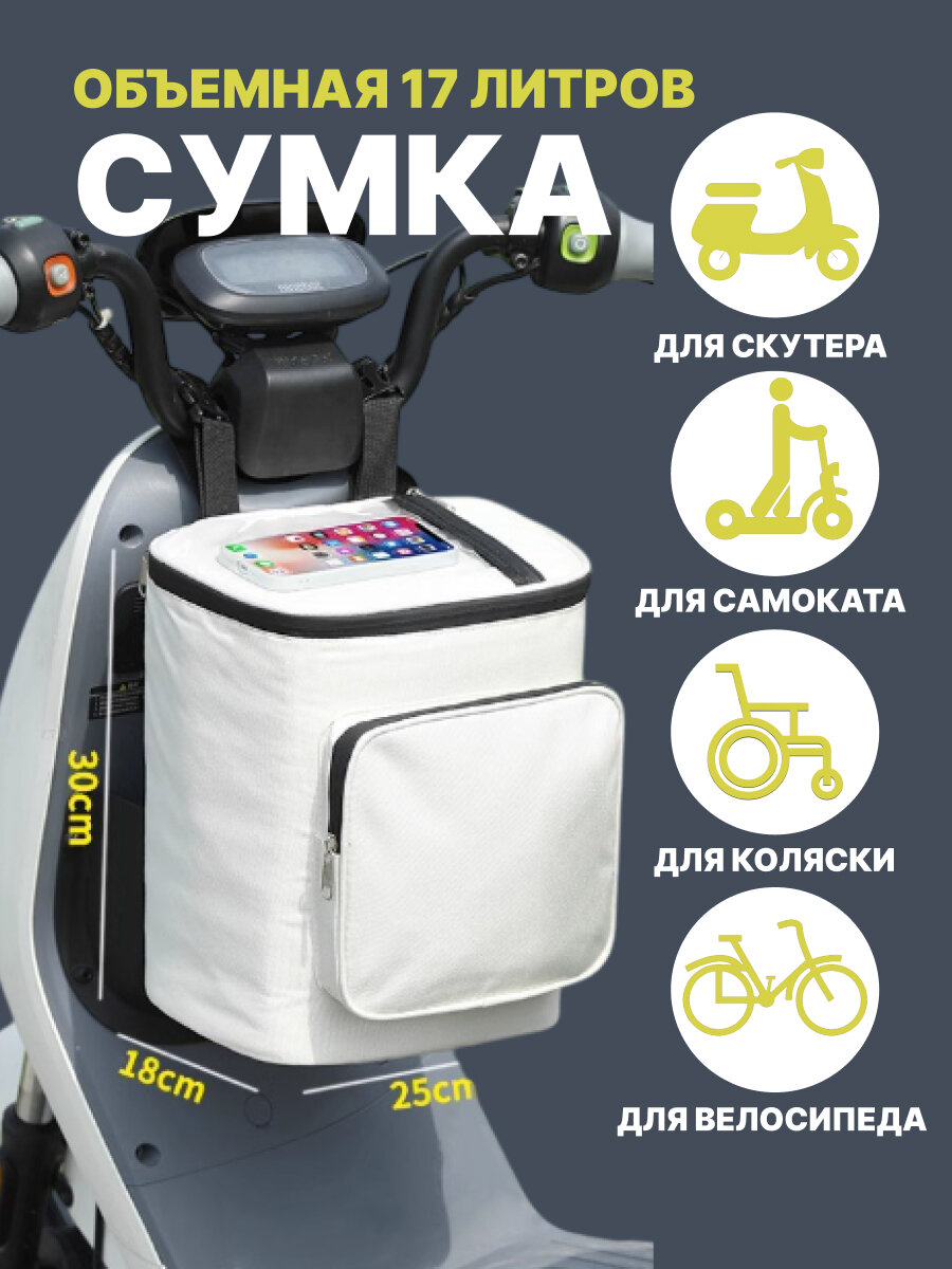 Велосумка на багажник