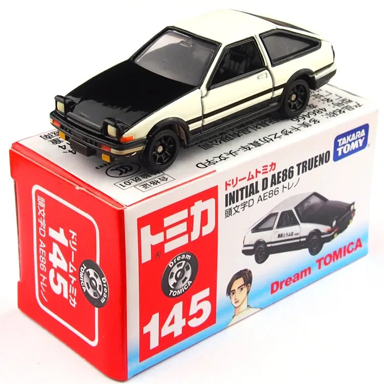 Машинка TAKARA TOMY TOMICA NO.145 INITIAL D AE86 TRUENO, 1:64