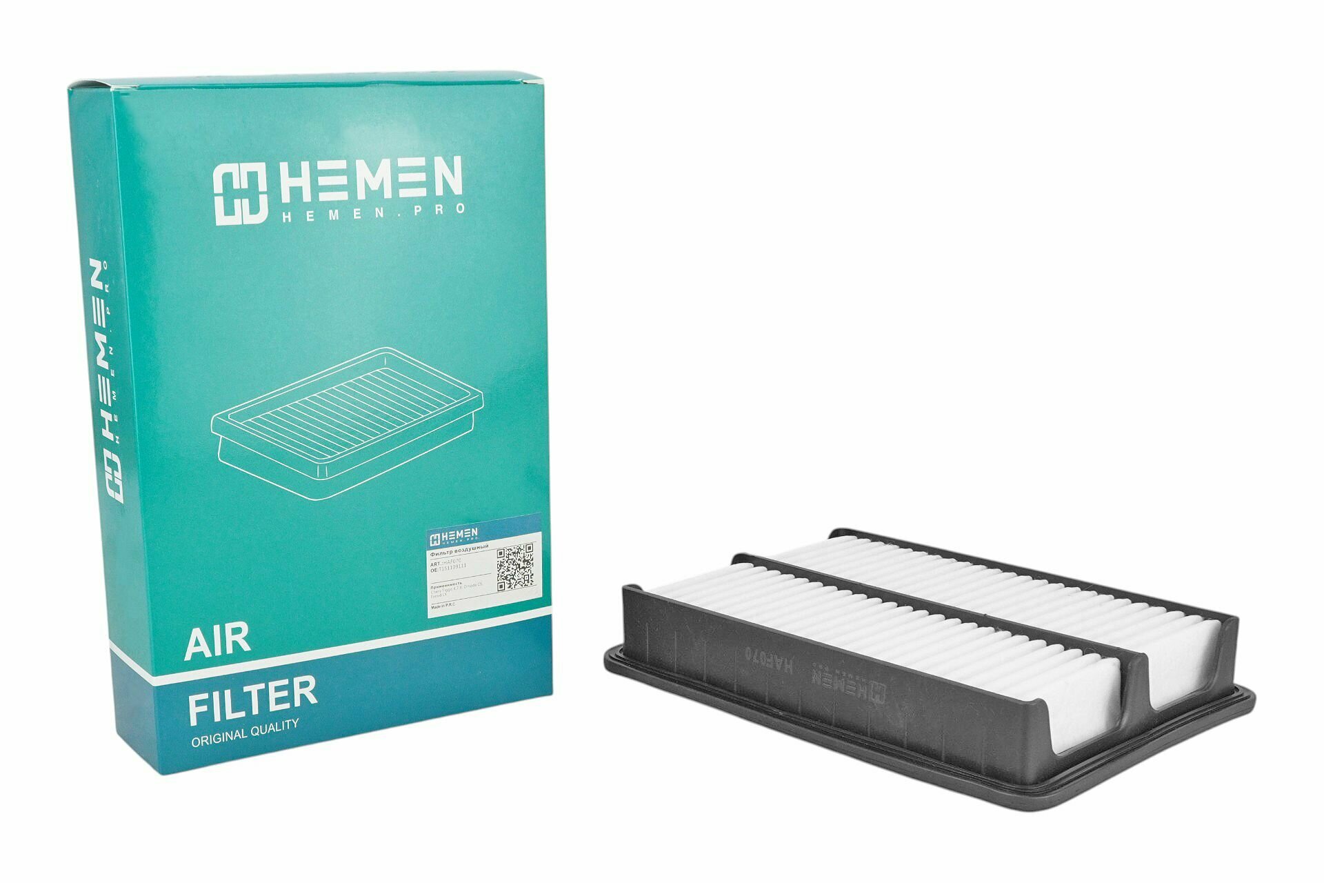 Фильтр воздушный HEMEN Chery Tiggo 4,7,8, Omoda C5, Exeed LX (HAF070)