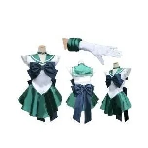 Костюм Sailor Mercury изумрудный, XS, AK