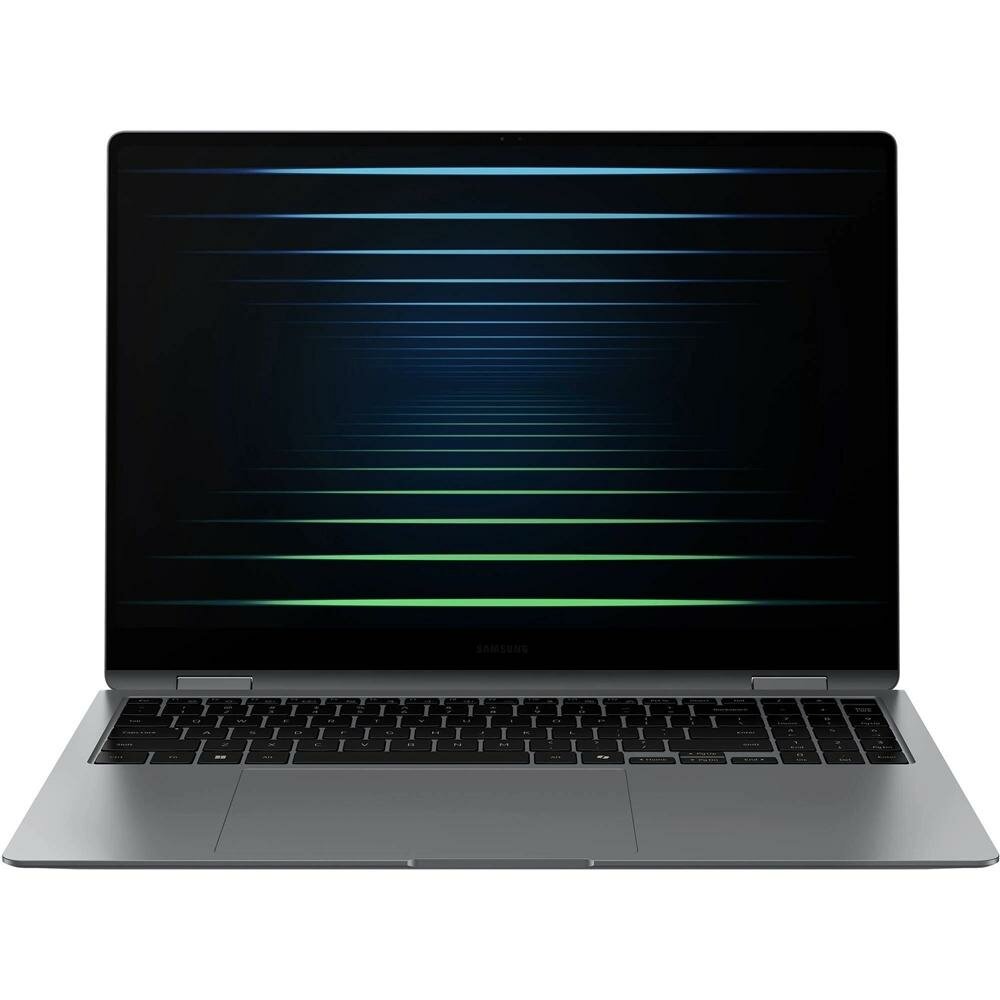 Ноутбук Samsung Galaxy Book 5 Pro 360 NP960 Core Ultra 7 256V 16Gb SSD512Gb Intel Arc 16 AMOLED Touch 2.8K (2880x1800) Windows 11 Home grey WiFi BT Ca