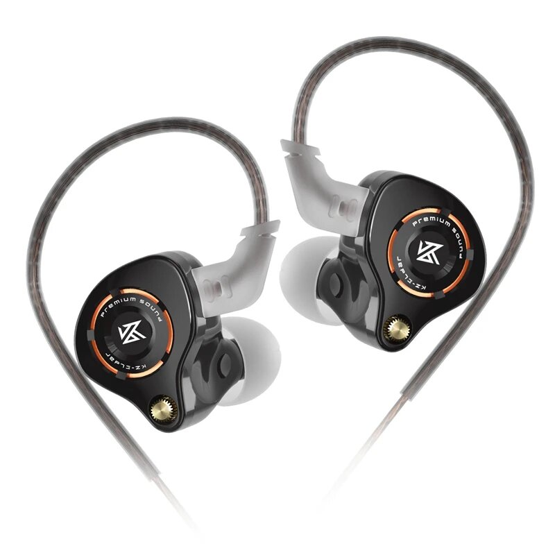KZ Eldar Наушники-вкладыши 1DD Black 3.5mm no mic