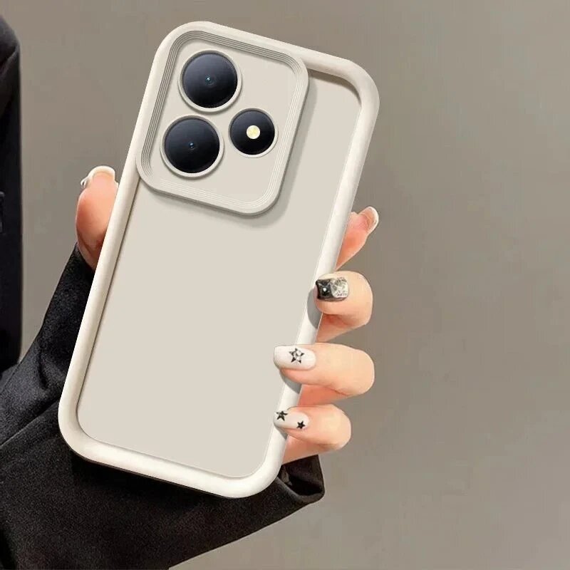Чехол для Realme GT6 GT 6T, Realme GT Neo 6 SE, C61, C63, противоударный, Realme GT 6, tyjt white