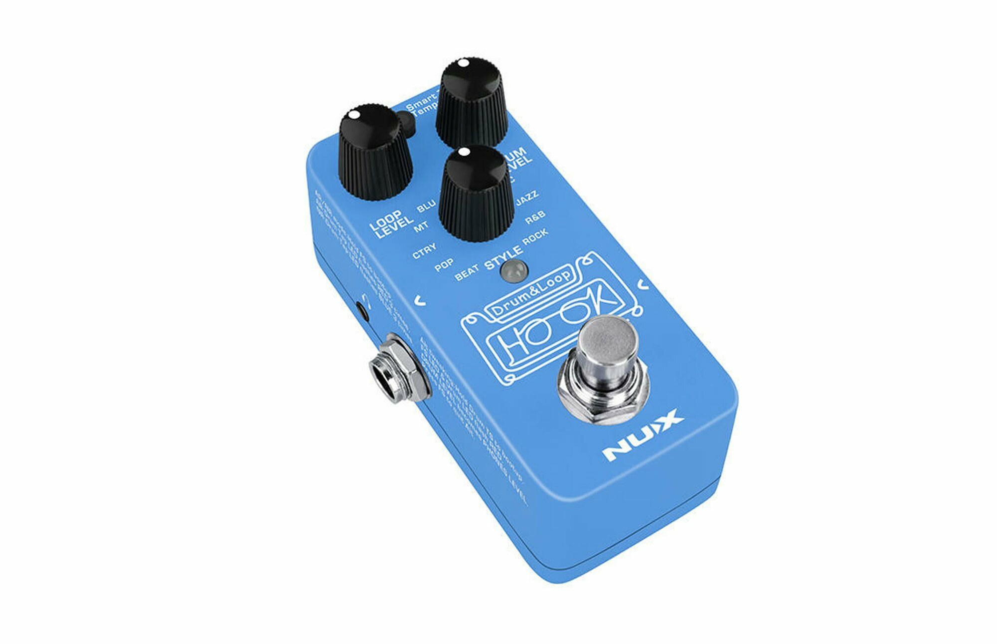 NDL-3 Hook Drum & Loop Педаль эффектов, USB-C для обновления прошивки, Nux