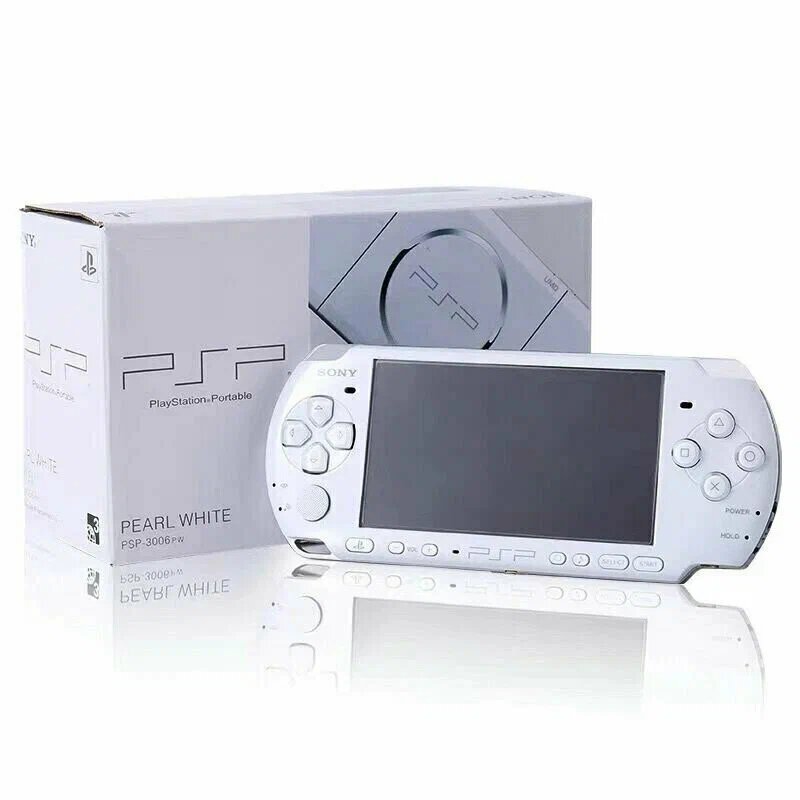 Портативная игровая консоль Sony PSP 3000, 64GB, комплект белый（Полно игр）