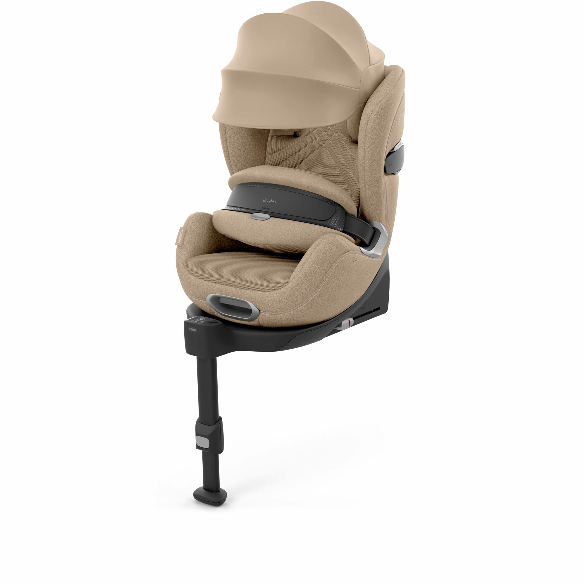Детское автокресло Cybex Anoris T2 i-Size цвет Plus Cozy Beige, самое безопасное