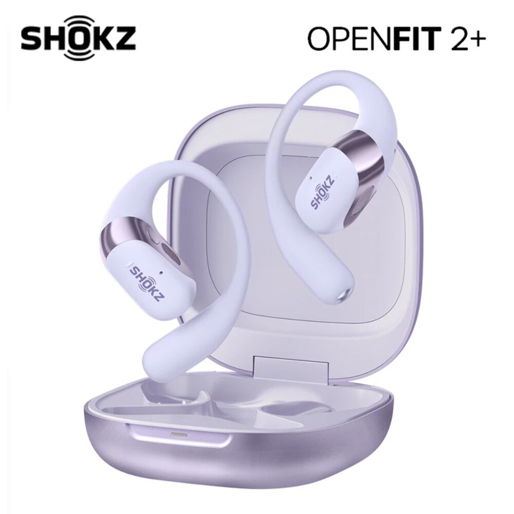 SHOKZ OpenFit 2+ Беспроводные Наушники Премиум-класса С Открытыми Ушами True Wireless (T921)