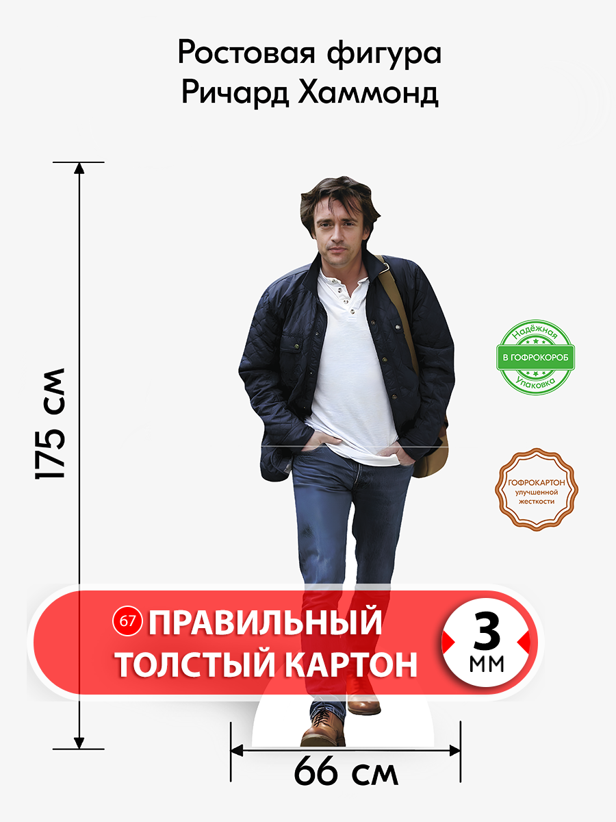 Аксессуар для фотосессий, Ричард Хаммонд (Топ Гир), ростовая фигура