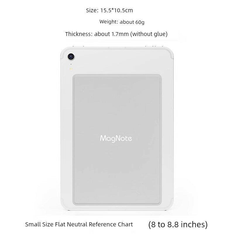 Магнитный кожаный стикер для Huawei MatePad Mini и iPad mini 6/7, серый цвет, совместимость