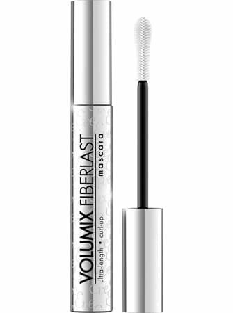 Тушь для ресниц Eveline Cosmetics Volumix Fiberlast Silver, серебристый, 9 мл