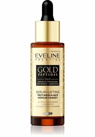 Сыворотка для ухода за кожей Eveline Cosmetics Gold Peptides, 30 мл