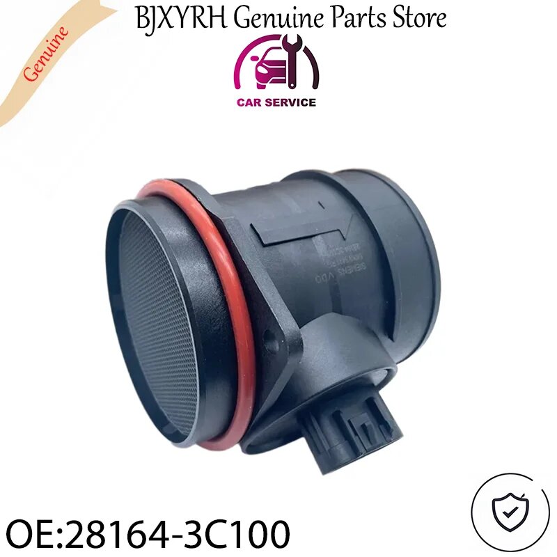 Датчик массового расхода воздуха 281643C100 для Hyundai Sonata 2008-2010, Santa Fe 2008-2009, Kia Optima, Sorento 3.3L 3.8L V6, OEM 28164-3C100