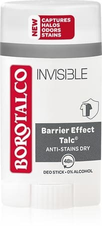 Borotalco Дезодорант Invisible, унисекс, 40 мл