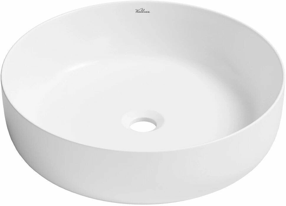 Раковина-чаша Wellsee Belle Spa 3.0 335901000 45x45 см, накладная, белый