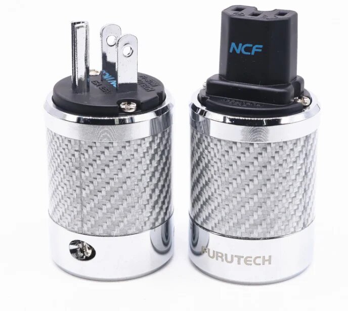 Furutech FI-50 NCF вилка питания, серый, US
