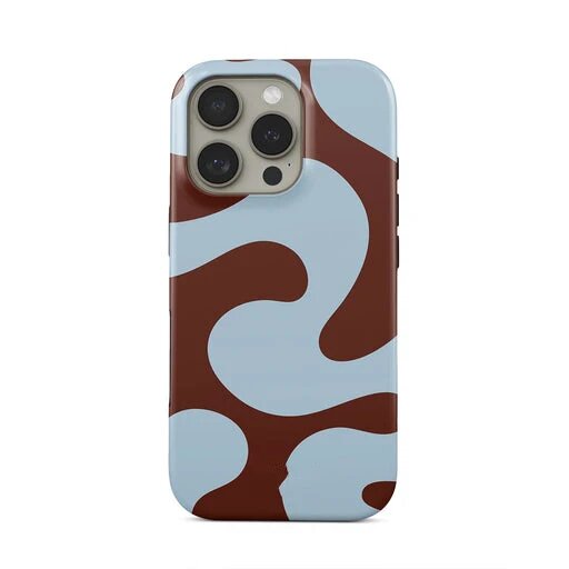 Чехол для iPhone 16 Plus с волнами, цвет FLR-386CFLR23A6