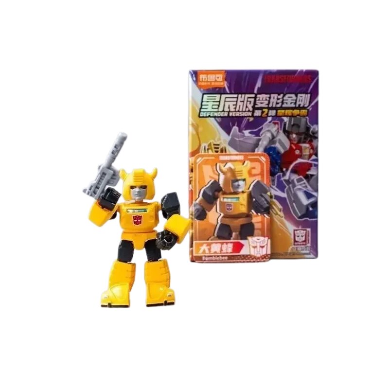 Blokees Transformers Defender Series Starry Edition V2 Optimus Prime, Megatron, Желтый, N