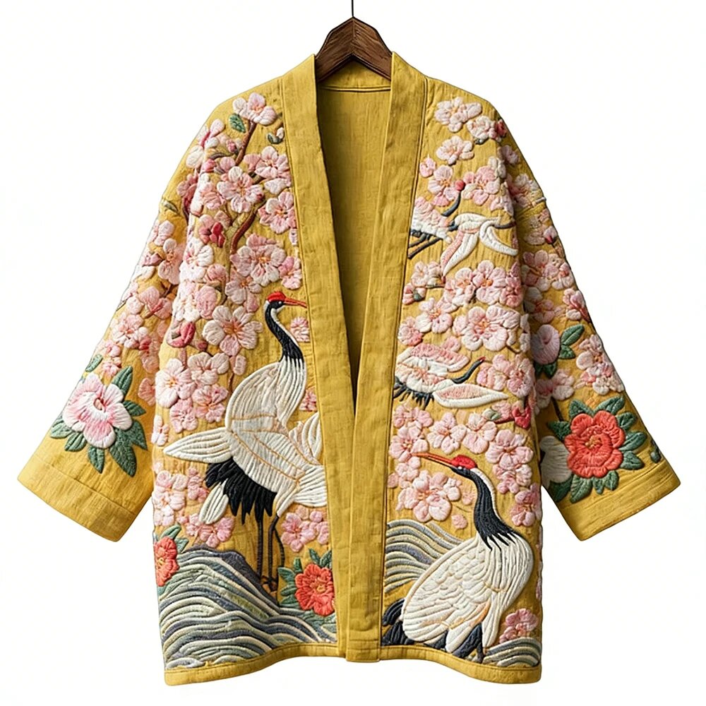 Кимоно кардиган хлопковый, цвет Haori Jacket10, XXL