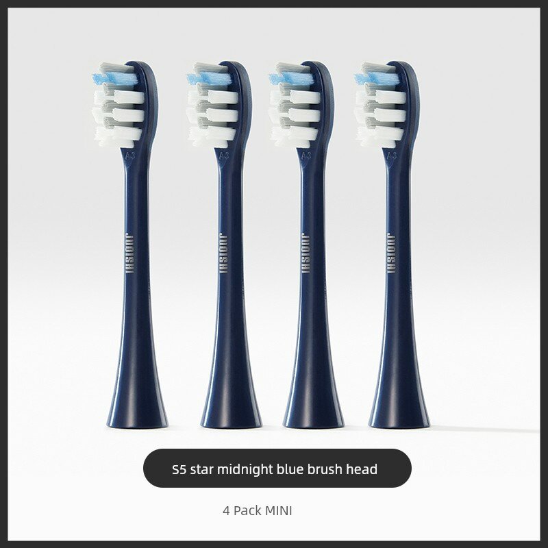 Сменные насадки для электрических зубных щеток JOKISS Juqi Knight S1/S3/S5/S1pro, 4 шт, мини-версия, с тонкой щетиной