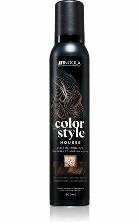 Краска для волос Indola Color Style Mousse, оттенок dark blonde, 200 мл
