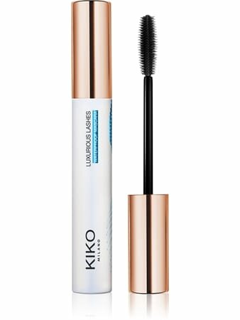 Тушь для ресниц KIKO Milano Luxurious Lashes Waterproof Mascara, водостойкая, объемная, удлиняющая, 12 мл