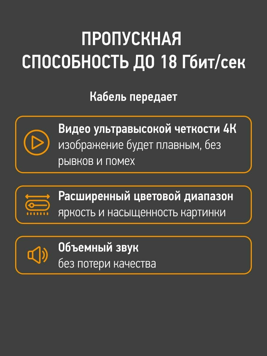 PROconnect Кабель HDMI 2.0 4K, 3 м — фото 1