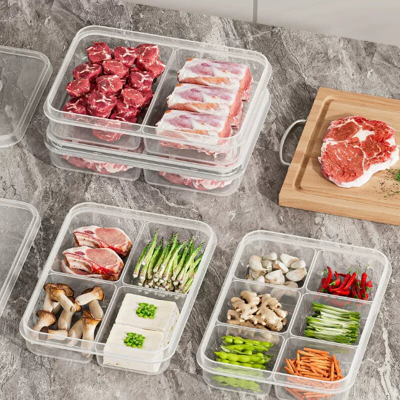 Контейнер для морозильной камеры холодильника, пищевой контейнер для хранения, небольшой контейнер для сохранения