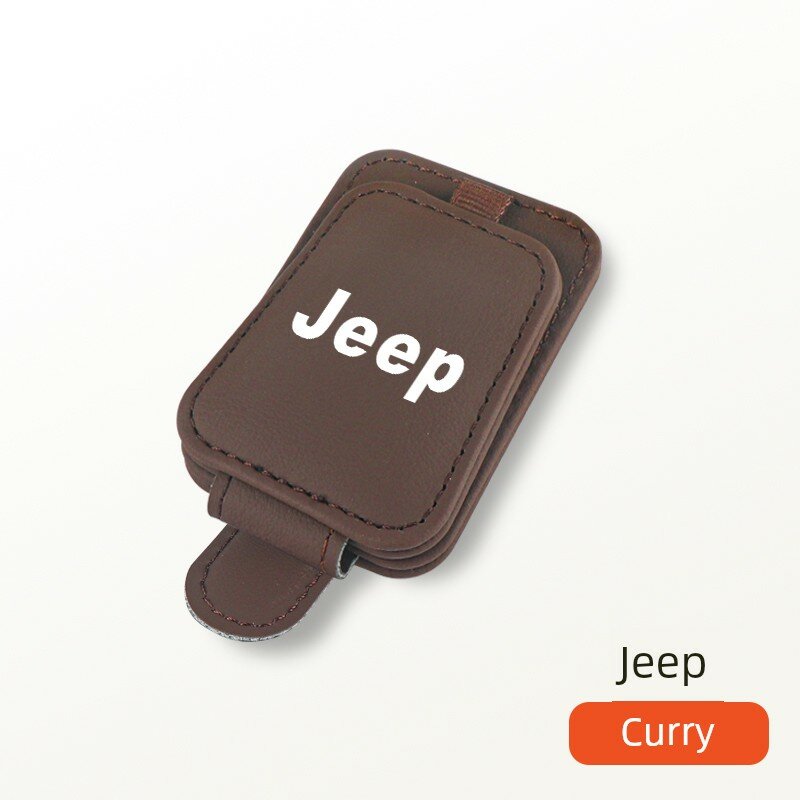 Совместимый с Jeep трапециевидный держатель для солнцезащитных очков на приборную панель, цвет бежевый, подходит для
