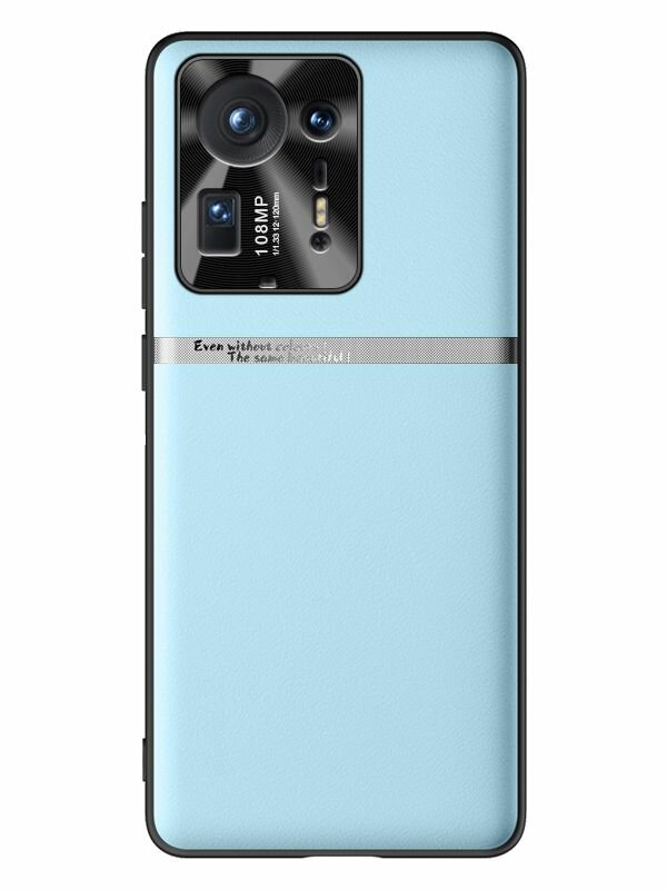 Чехол для Xiaomi Mix 4/Ми Микс 4 Кожаная мягкий TPU антиударный чехол