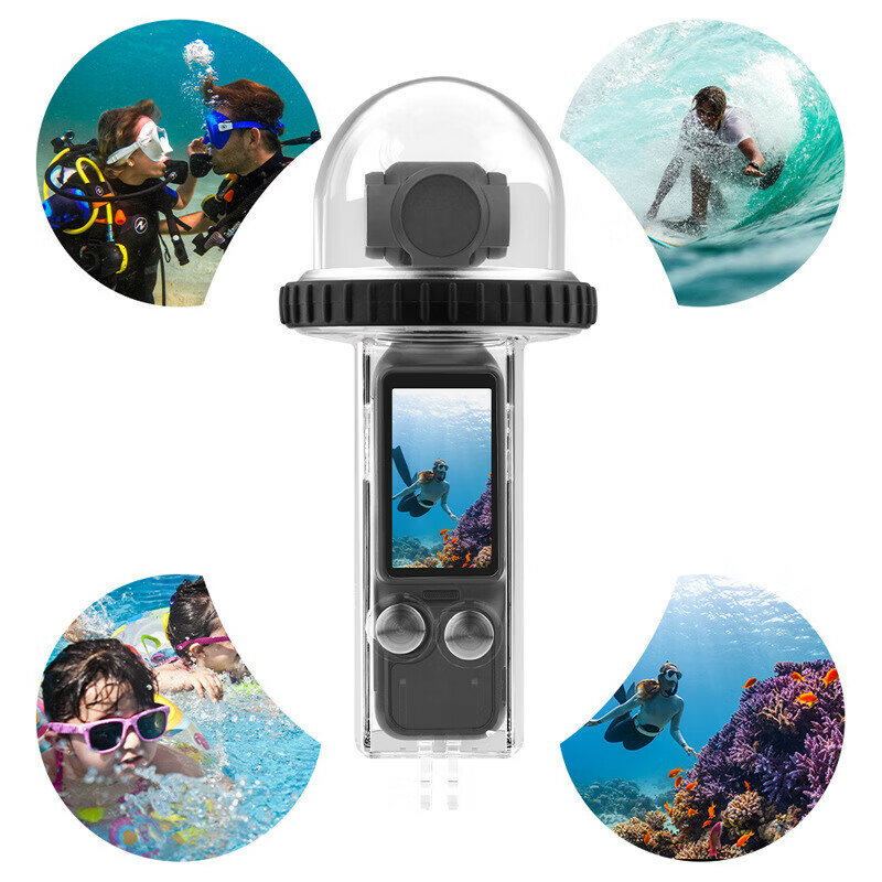 Водонепроницаемый чехол DJI Pocket 3 для Mavic Air 3 аквариумные камеры подводные погружения и сноркелинг аксессуары