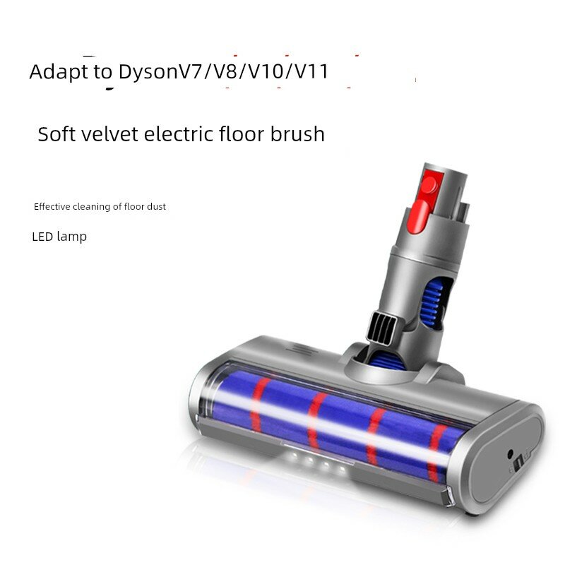 Насадка-щетка для пылесосов Dyson (V7, V8, V10, V11, V12): щелевая, длинная, плоская, для матрасов, для удаления пыли,