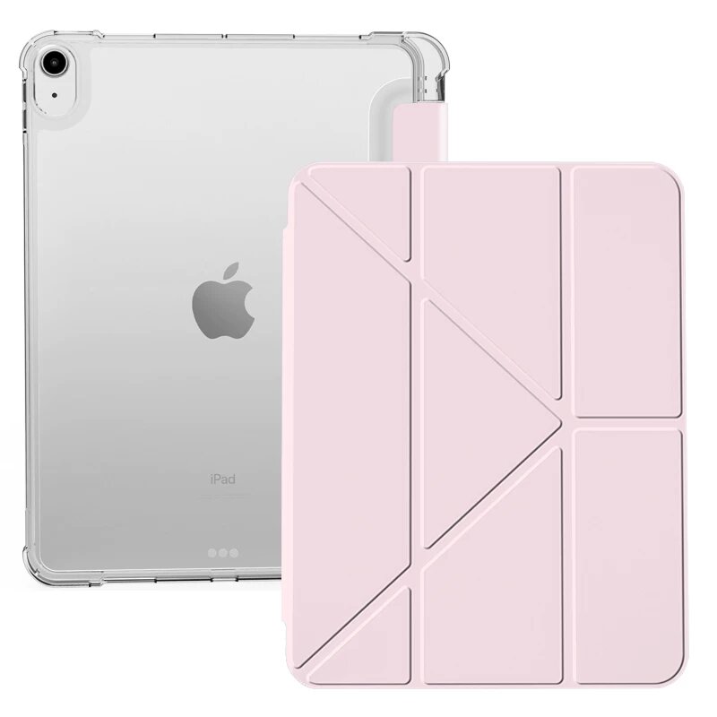 Чехол KHP для нового iPad Air 8 (2026) с левым слотом для стилуса, матовый прозрачный, для Apple Air 7 (11-го