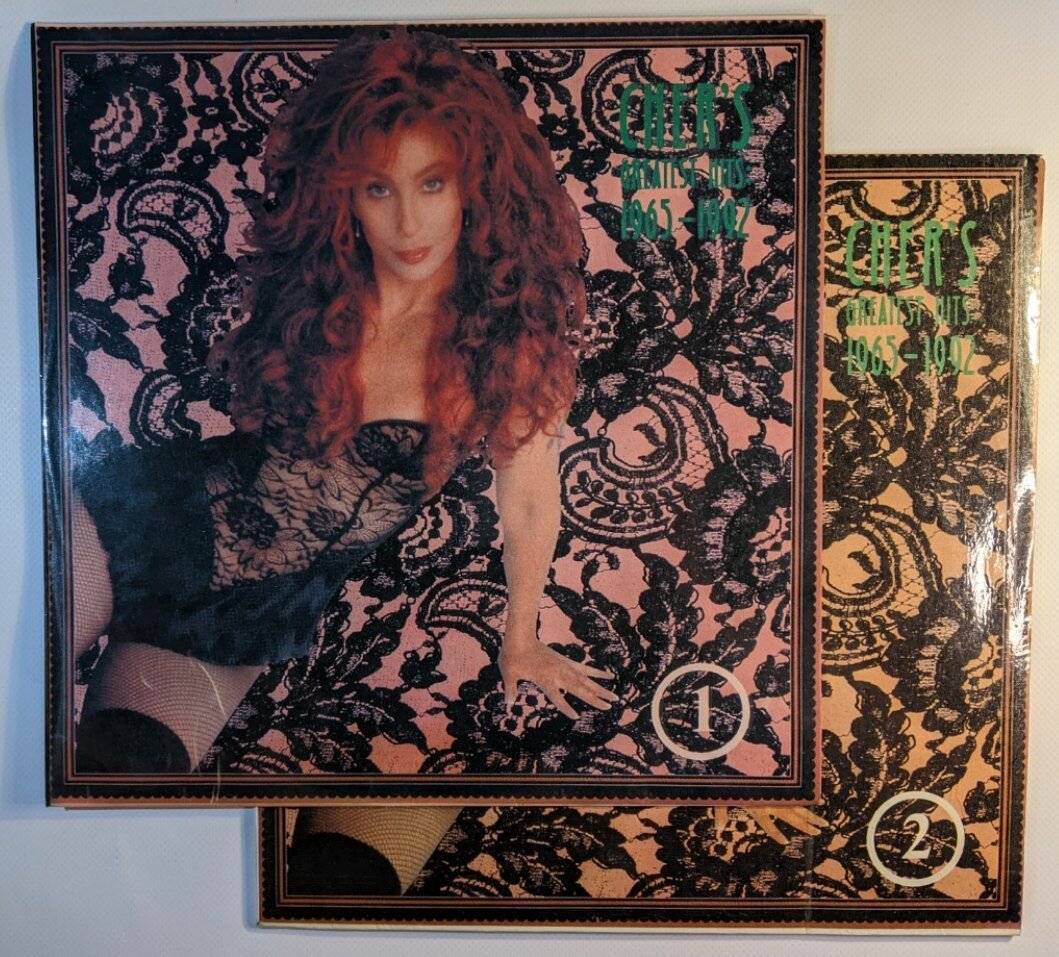 Виниловая пластинка Cher Greatest hits (2LP) винтаж