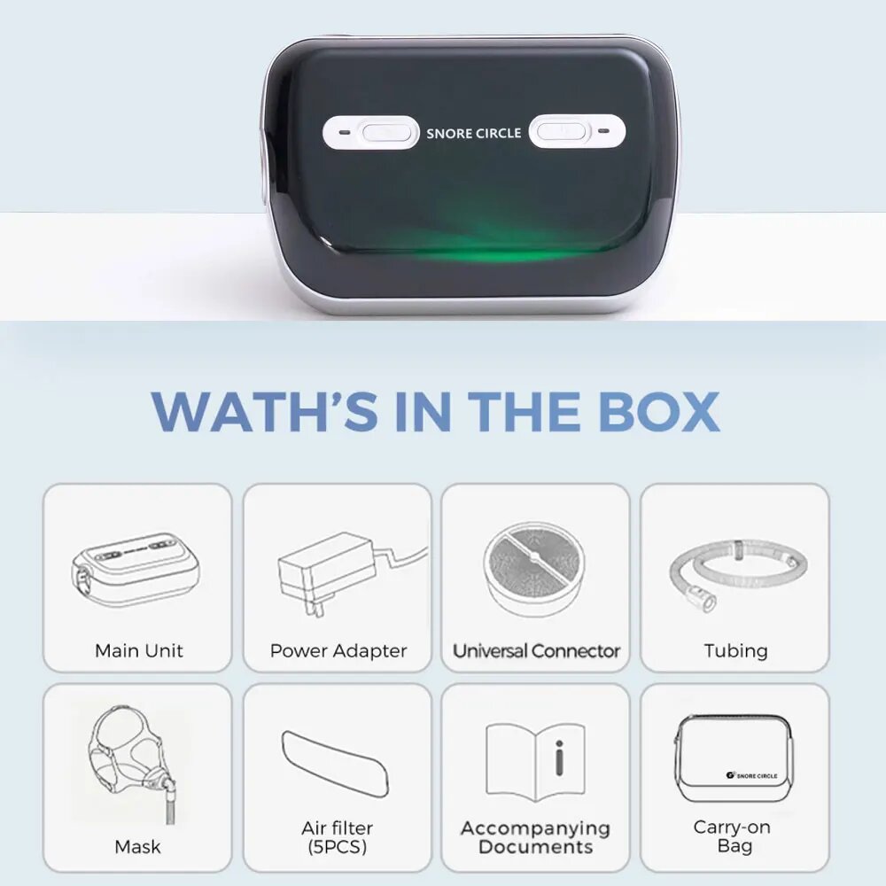 LINMICS YA50 PRO портативный аппарат CPAP