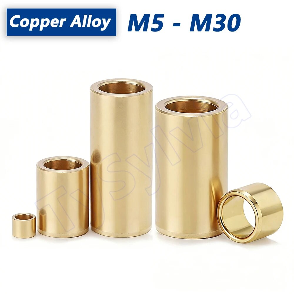 Втулка вала медного сплава M5-M30 16 x 22 x 10mm