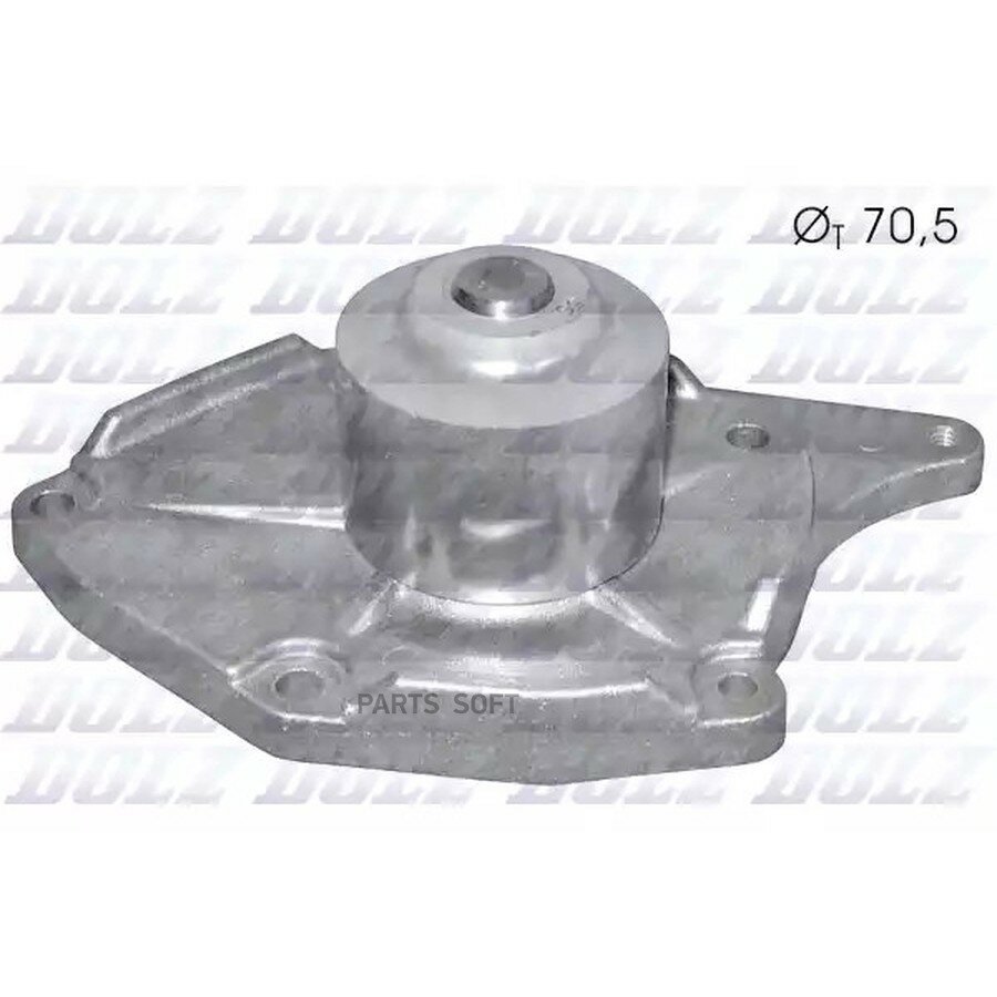 Помпа водяная пр-во Испания DOLZ R217 RENAULT CLIO, KANGOO , NISSAN MICRA, ALMERA 1.5DCI 01-