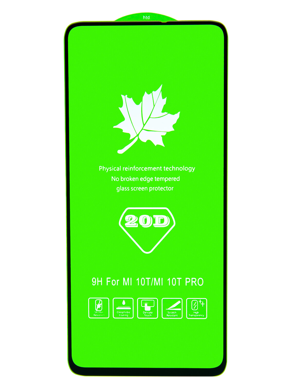 Защитное стекло для Xiaomi Mi 10T Pro 5G / Xiaomi Mi 10T 5G / Mi K30s олеофобное покрытие, с рамкой