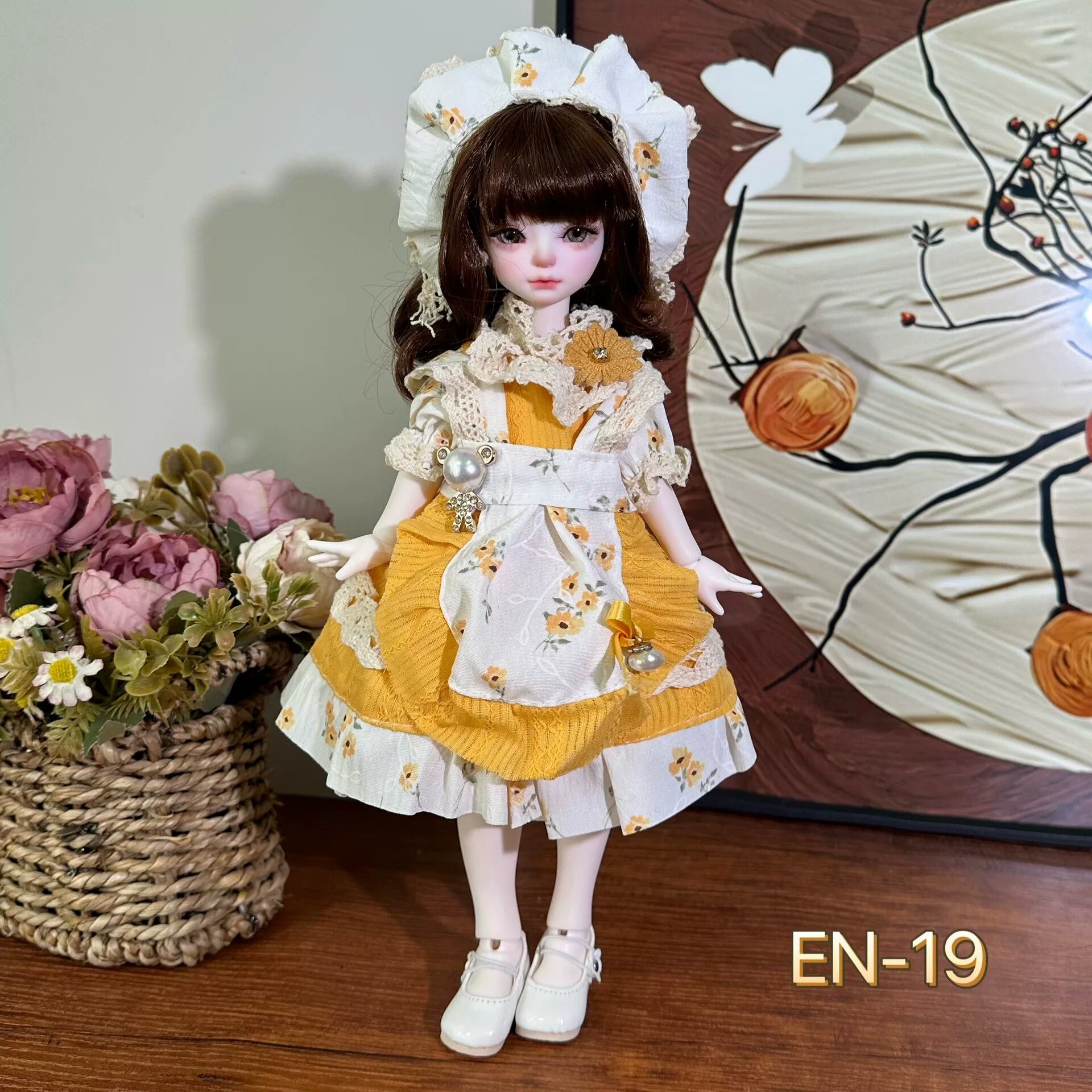 Комплект одежды для куклы BJD из 6 предметов, комплект для куклы-горничной, 30cm нарядов для куклы, платье в стиле