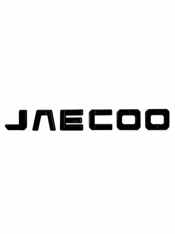 Наклейка на эмблему J7, черная, самоклеящаяся 8D
