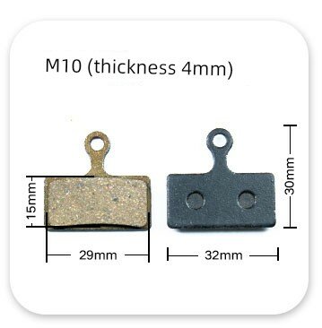 Высококачественные дисковые тормозные колодки BB5 Shimano BB7 совместимые с парой M10 для электровелосипедов и складных